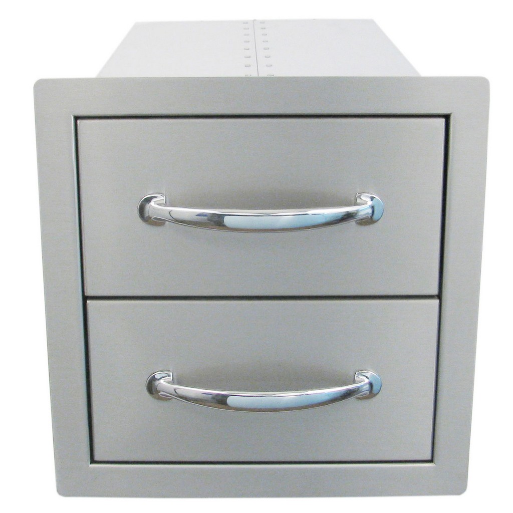 Sunstone Single Stainless Steel Drawer Unit | Online Home Improvements