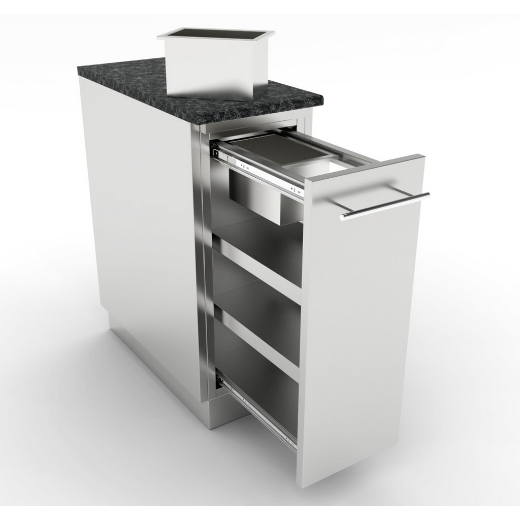 Sunstone Stainless Steel Spice Condiment Cabinet | Online Home Improvements