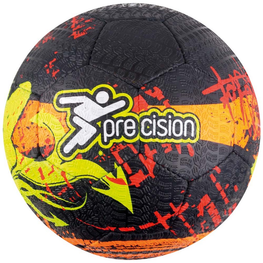 Precision Street Mania Black & Fluo Yellow Football - Available in a ...
