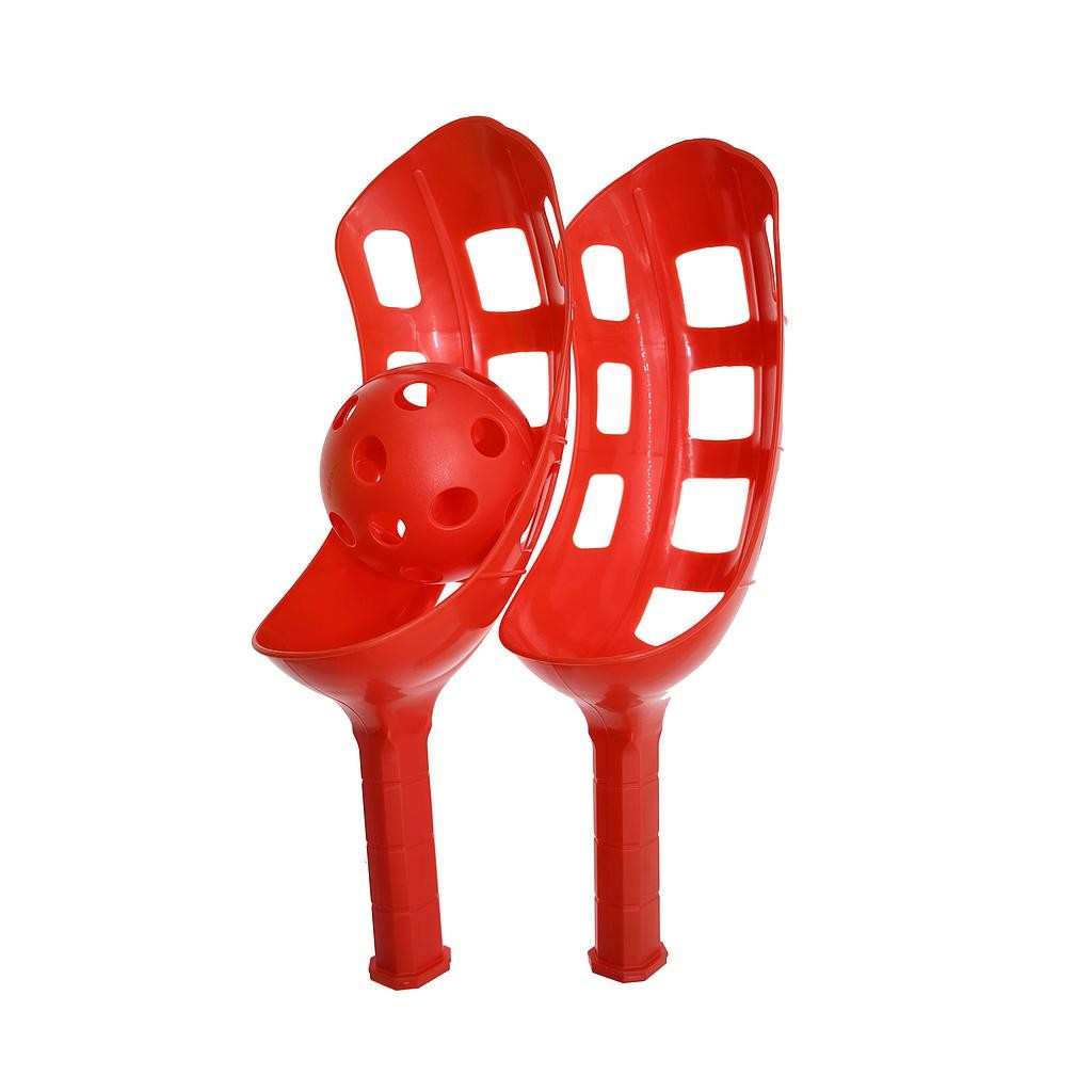 Scoop Racket Throwing and Catching Set with Airflow Ball