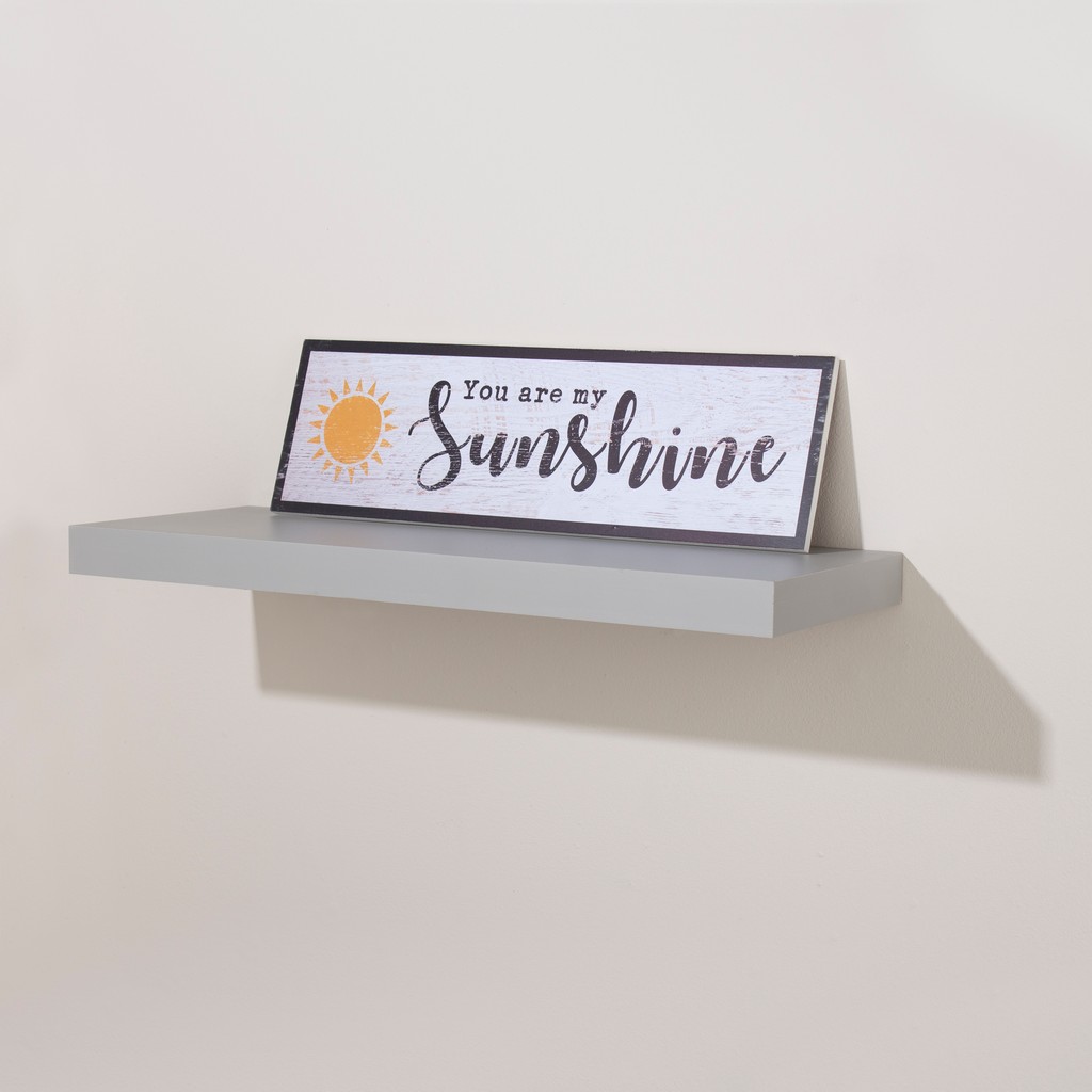 Ashford Dove Grey Floating Shelf Kit | Choice of Sizes | OHI